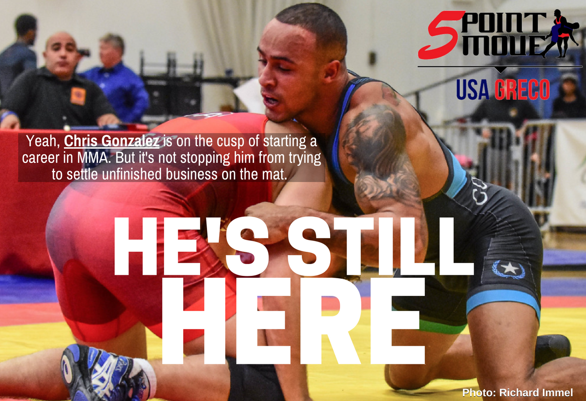 Chris Gonzalez, 77 kilograms, NYAC - Five Point Move