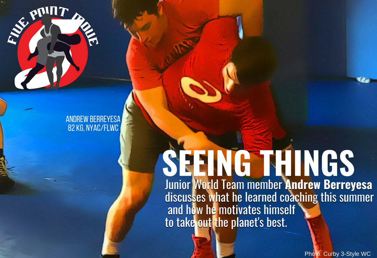 Andrew Berreyesa, 82 kg, 2018 US Junior World Team - Five Point Move